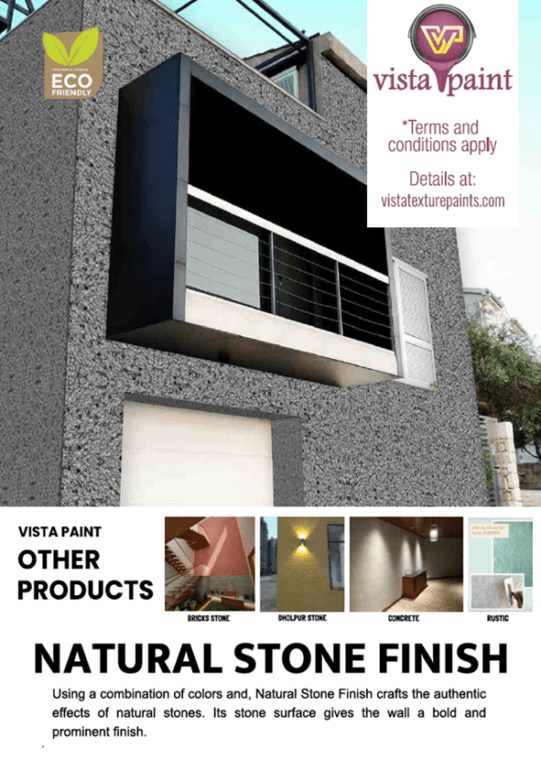 Best Natural Stone Finish Texture Company - Vista Paint
